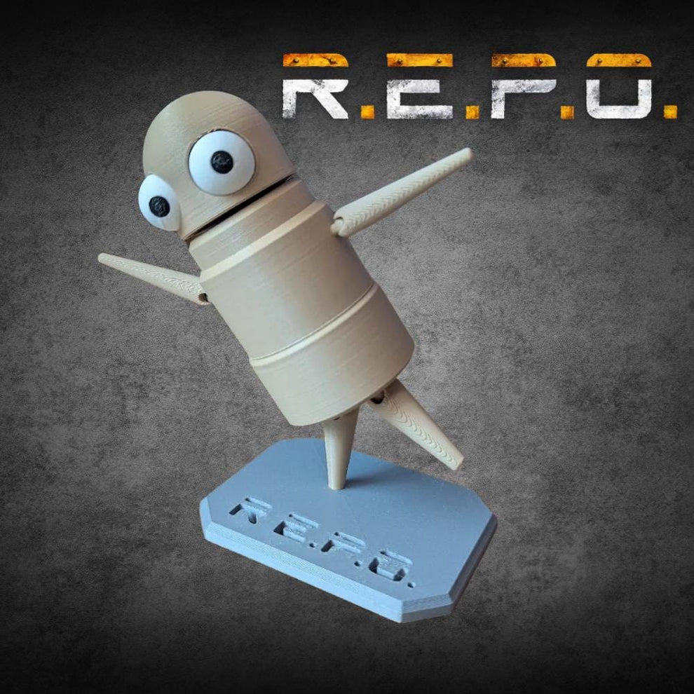 REPO Posable Robot: Interactive Push-Down Action Toy – Aussie Fusion